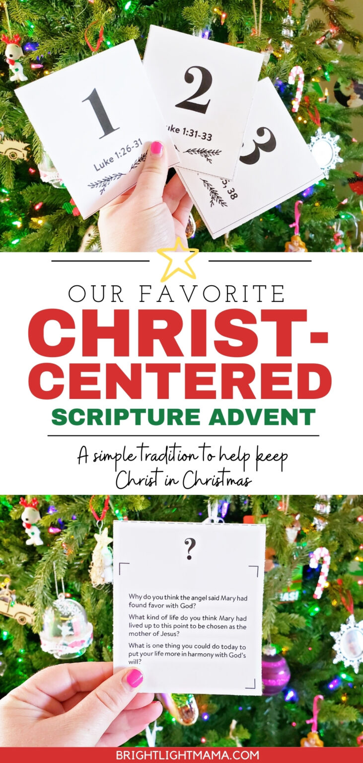 A Christ-Centered Christmas Countdown - Bright Light Mama